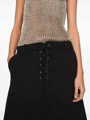 Stella McCartney A-line Wool Midi Skirt