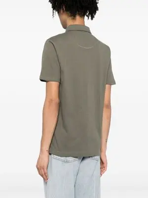 Sunspel Riviera Cotton Polo Shirt - Green