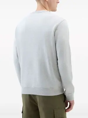 Woolrich Logo-embroidered Cotton Sweatshirt