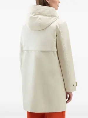 Woolrich Cotton Hooded Parka Coat