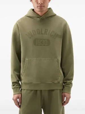 Woolrich Logo-print Cotton Hoodie