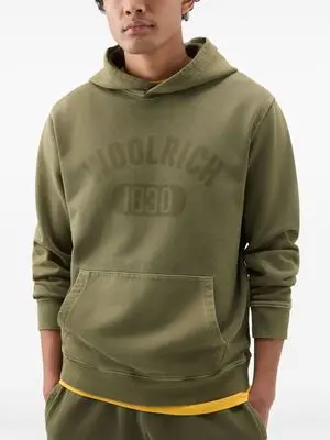 Woolrich Logo-print Cotton Hoodie