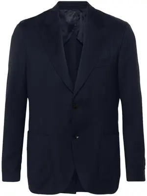 LARDINI Single-breasted Wool Blazer