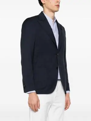 LARDINI Single-breasted Wool Blazer
