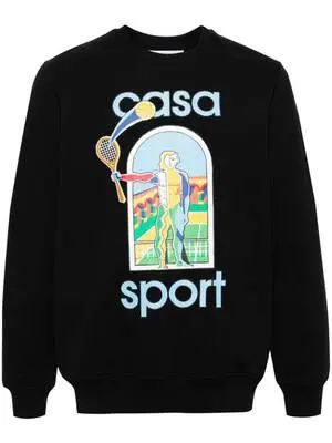 Casablanca Textured Sweatshirts Hoodies For Men