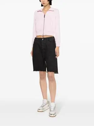Dsquared2 Logo Appliqué Cropped Sweatshirt