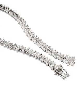 SUZANNE KALAN 18kt Gold Princess Diamond Tennis Bracelet