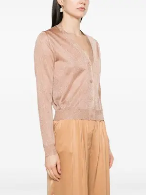 Fabiana Filippi Metallic-threading Cardigan