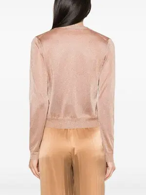 Fabiana Filippi Metallic-threading Cardigan