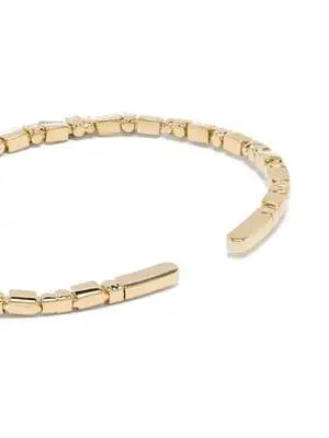 SUZANNE KALAN 18kt Yellow Diamond Open-cuff Bracelet