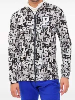 PEARLY GATES Logo-intarsia Track Jacket