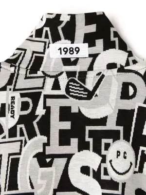 PEARLY GATES Logo-intarsia Track Jacket
