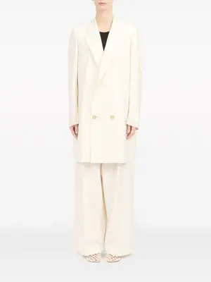 MAISON MARGIELA Pinstripe Double-breasted Blazer