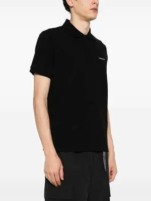 Moncler Rubberised-logo Polo Shirt