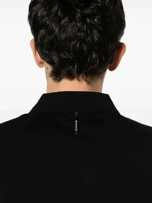 Moncler Rubberised-logo Polo Shirt