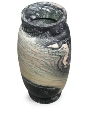 EDITIONS MILANO Stone Marble Vase - Green