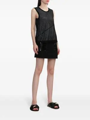 Helmut Lang Layered Tank Top - Black
