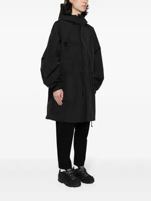 Junya Watanabe Drop-shoulder Hooded Parka Coat