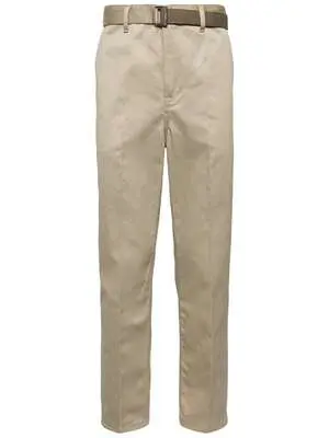 Sacai Belted Chino Trousers