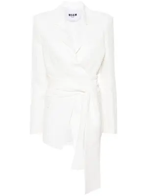 MSGM Bow-detail Blazer