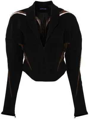 MUGLER Spiral Illusion Jacket