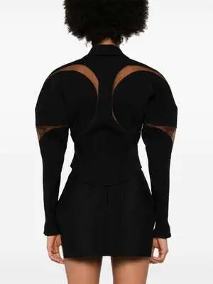 MUGLER Spiral Illusion Jacket