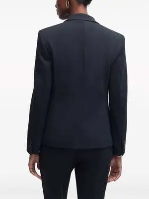 BOSS Single-breasted Off-centre Blazer