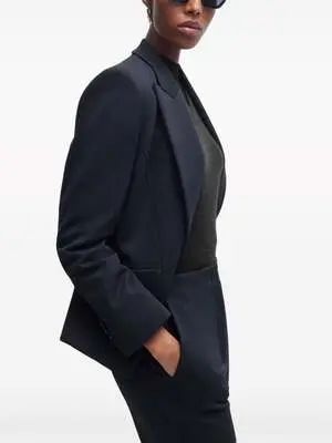 BOSS Single-breasted Off-centre Blazer