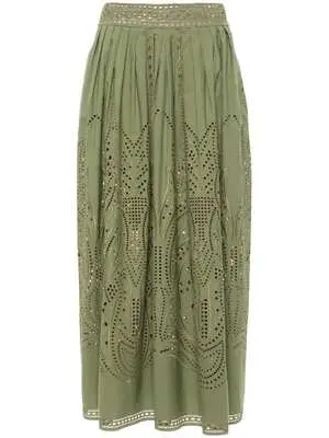 Alberta Ferretti Textured Bottoms For Women