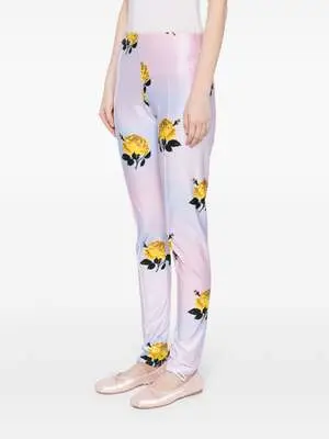MERYLL ROGGE Floral-print Skinny Trousers