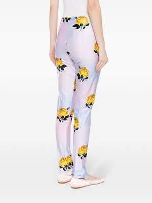 MERYLL ROGGE Floral-print Skinny Trousers