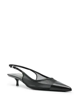 Saint Laurent Oxalis 30mm Mesh Pumps