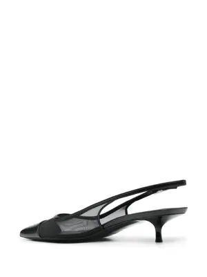 Saint Laurent Oxalis 30mm Mesh Pumps