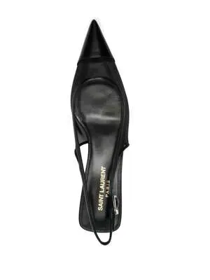 Saint Laurent Oxalis 30mm Mesh Pumps
