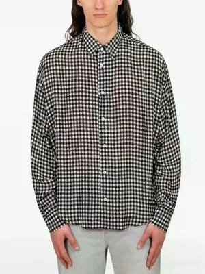 Ami Check-pattern Shirt
