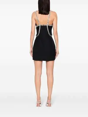 NUE Crystal-embellished Mini Dress