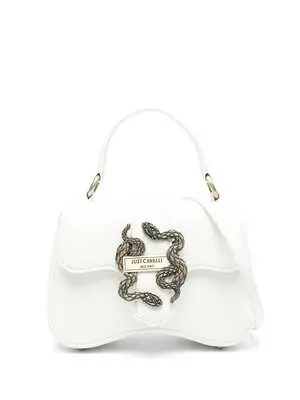 Just Cavalli Logo-plaque Tote Bag - Neutrals