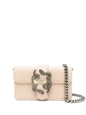 Just Cavalli Logo-plaque Shoulder Bag