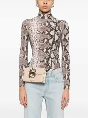 Just Cavalli Logo-plaque Shoulder Bag