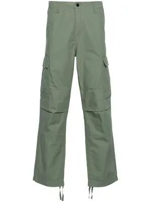 Carhartt Work In Progress Cotton-blend Cargo Trousers - Green