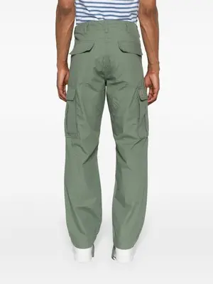 Carhartt Work In Progress Cotton-blend Cargo Trousers - Green