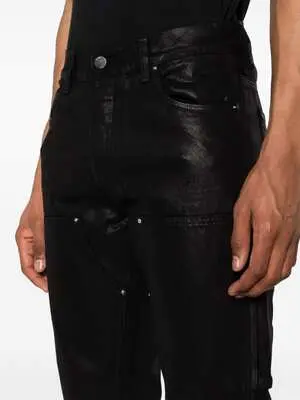 Amiri Mid-rise Straight-leg Trousers