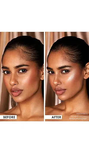 ICONIC LONDON Lit & Luminous Baked Highlighter - Universal
