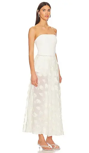 SELMACILEK Strapless Maxi Dress