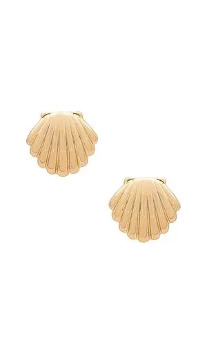 Lovers And Friends Gold Tone Earrings