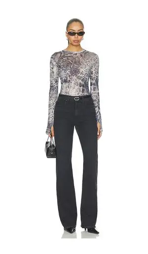 AFRM Kaylee Top - Patchwork Animal