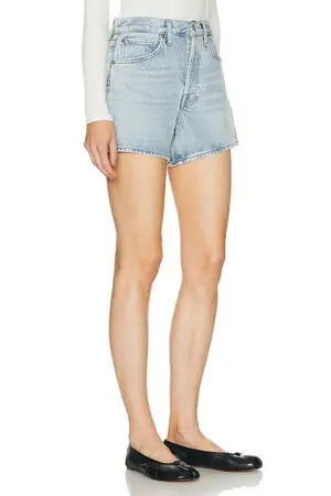 AGOLDE Parker Long Denim Short