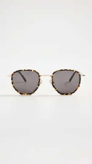 Illesteva Hunter Ace Flame Sunglasses