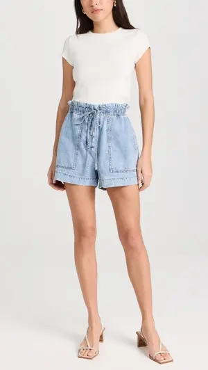 Rails Foster Denim Shorts - Faded Indigo