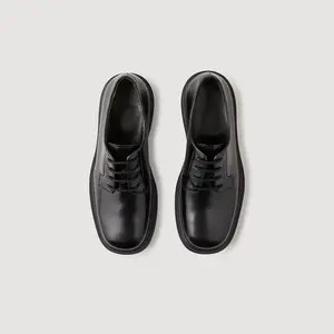 Sandro Patent Leather Dress Shoes - Black